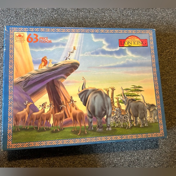 Disney | Toys | The Lion King 63 Piece Floor Puzzle | Poshmark